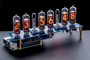 GRA & AFCH – Nixie Tube Clock, DIY, KIT, IN-14, IN-18, Open source, Arduino Shield, Nixie Clock