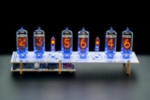 GRA & AFCH – Nixie Tube Clock, DIY, KIT, IN-14, IN-18, Open source, Arduino Shield, Nixie Clock