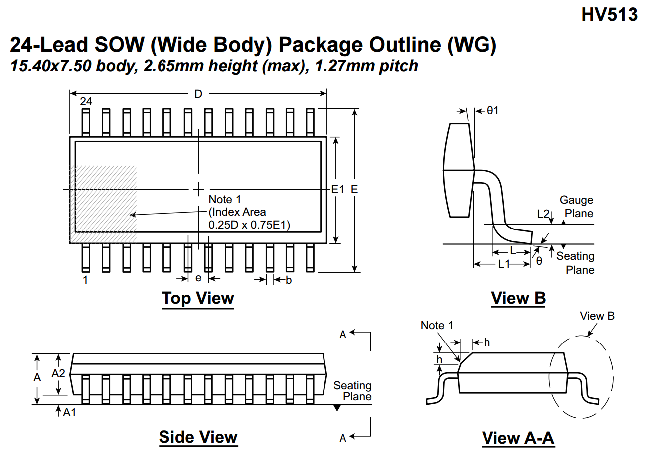 HV513WG – GRA & AFCH